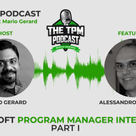 Technical Program Management | Mario Gerard